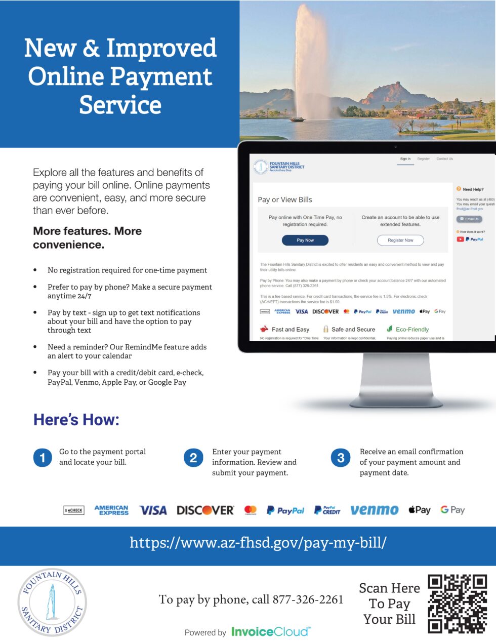 Pay My Bill | Fountain Hills Sanitary District